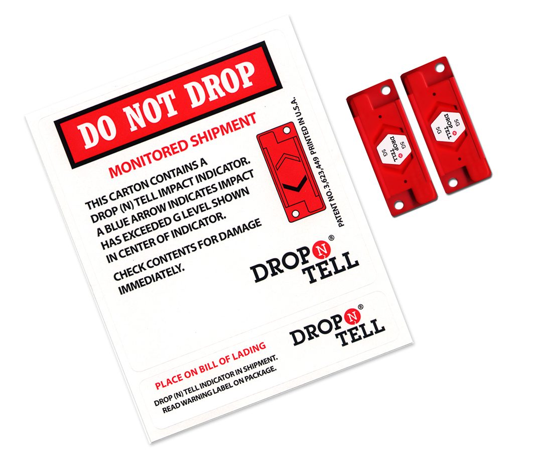 Drop N Tell Labels / Damage Indicators – Valdamarkdirect.com