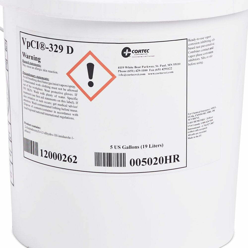 Cortec VpCI® 329 & 329 D | Corrosion Inhibitor Oil | Valdamark Direct – Valdamarkdirect.com