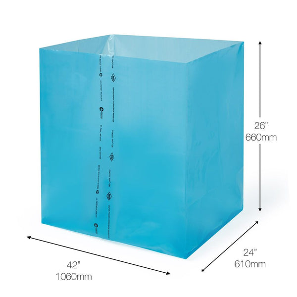 Large Cortec VpCI® 126 Vapor Phase Corrosion Inhibitor VpCI Gusset Bags ...