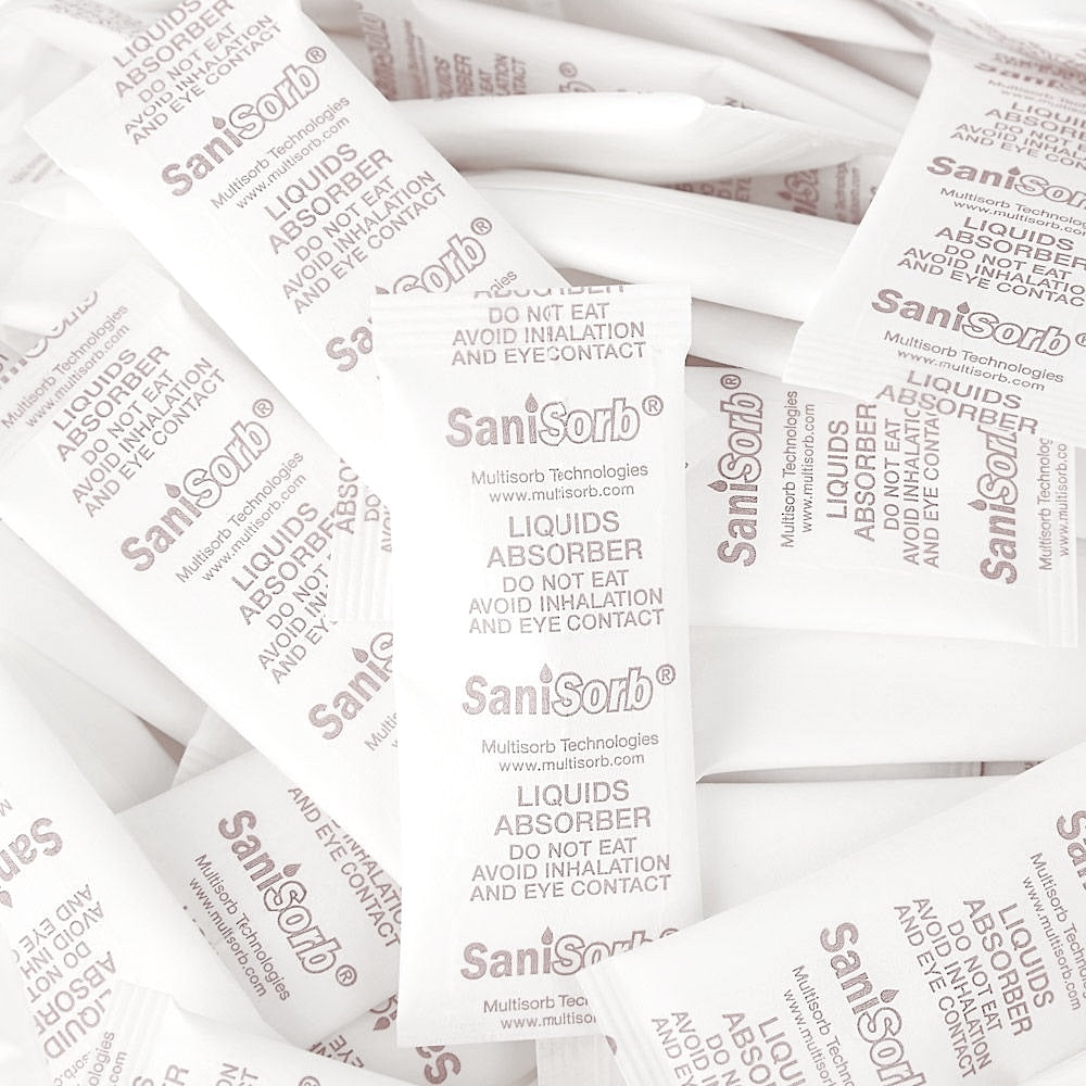 Multisorb SaniSorb® Powder Liquid Solidifying Packet – Valdamarkdirect.com