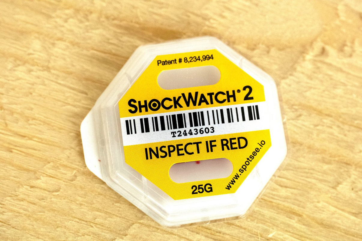 Shockwatch® Labels 2 Bundle Package (Inc Companion Shipping Labels ...